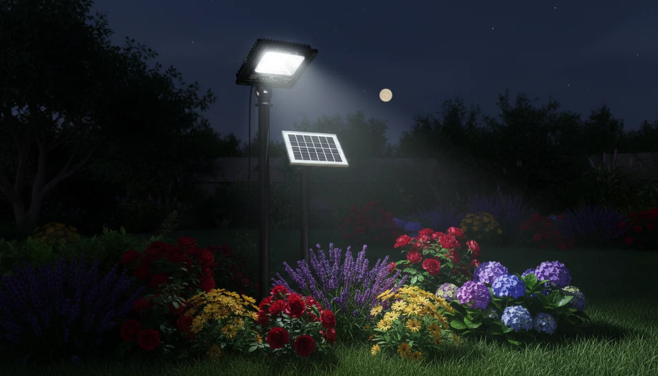 Proiector Solar Innova 100W , IP66 , Indicator Batarie , Telecomanda